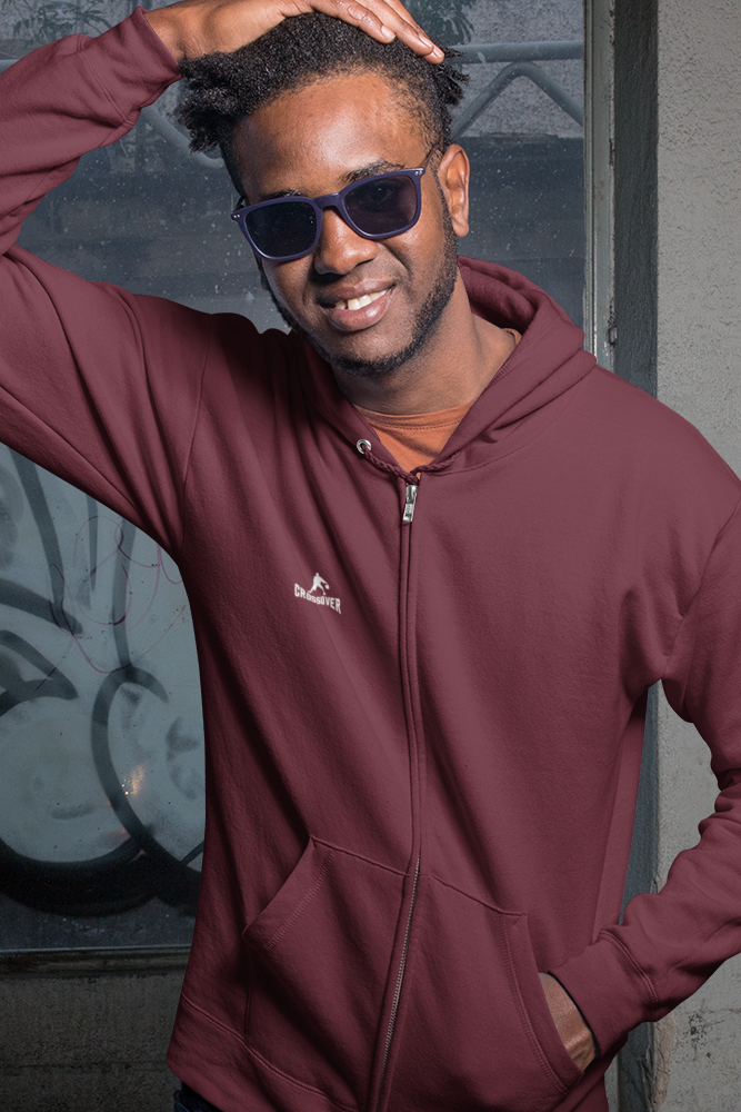 Crossover logo, Full Zip Hoodie – Crossover Brand